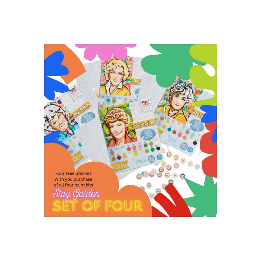 Paint by Numbers by Paint the Town by Numbers; Kits Made in Nashville ...